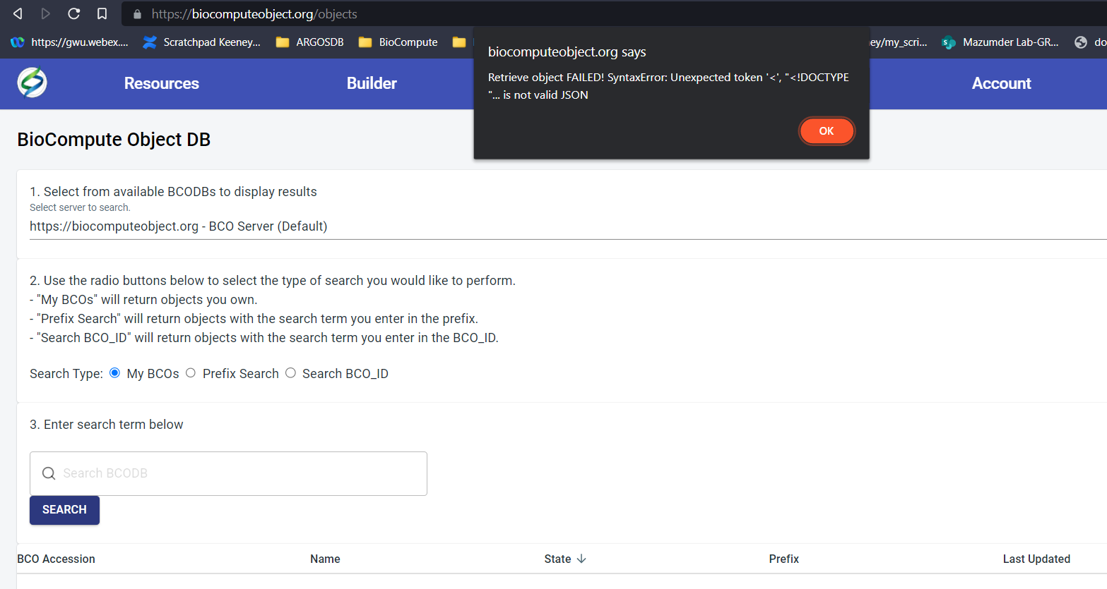 Cannot Load Any Objects After Adding User Permissions · Issue 264 