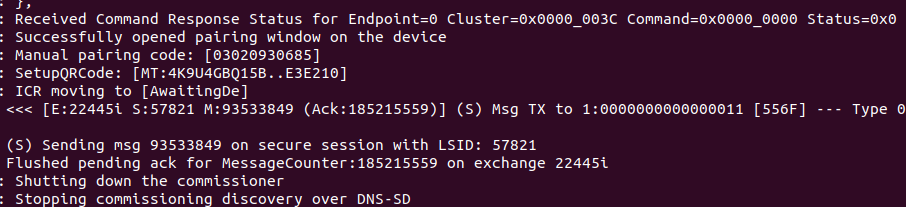 [1.1] - Commissioning window not opening in the Node using the command ...