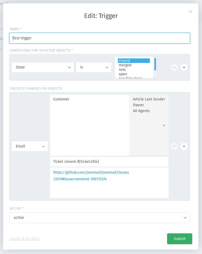 strip out auto generated links by the browser · Issue #2019 · zammad/zammad · GitHub