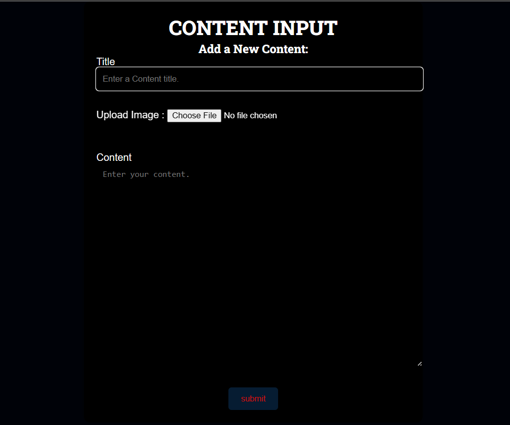 GitHub - alfiyasama/Content_Management_Tool