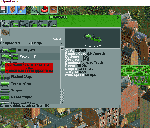 Bug when creating more than one train at once. · Issue #2162 · OpenLoco/OpenLoco · GitHub