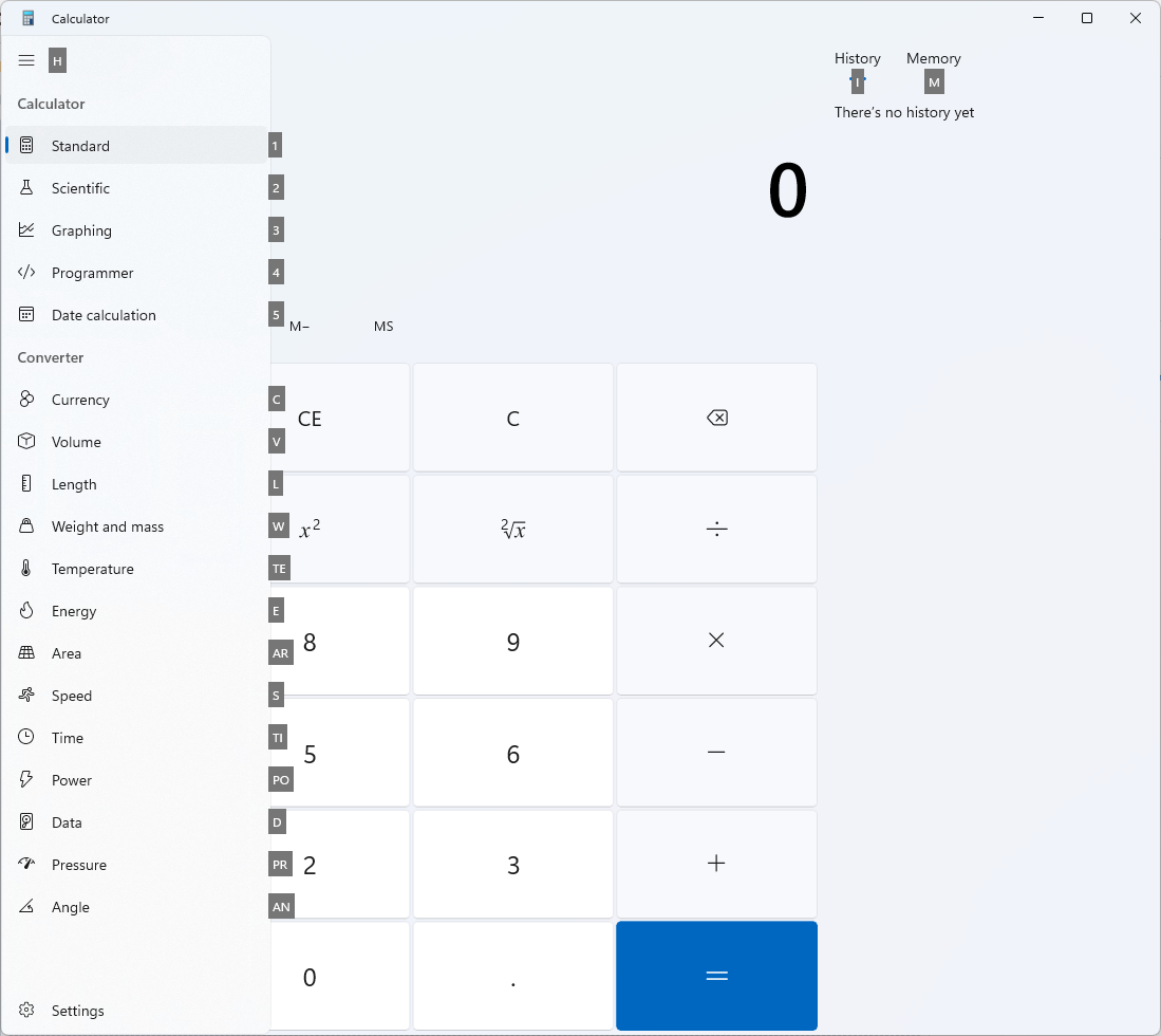 Access key input is captured in the input box · Issue #1782 · microsoft/calculator · GitHub