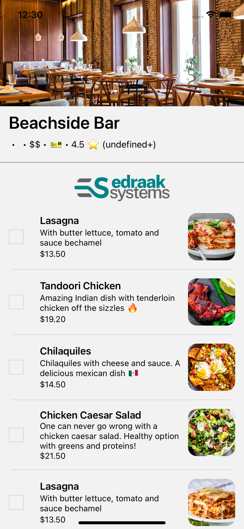GitHub - EdraakSystems/FOOD-APP