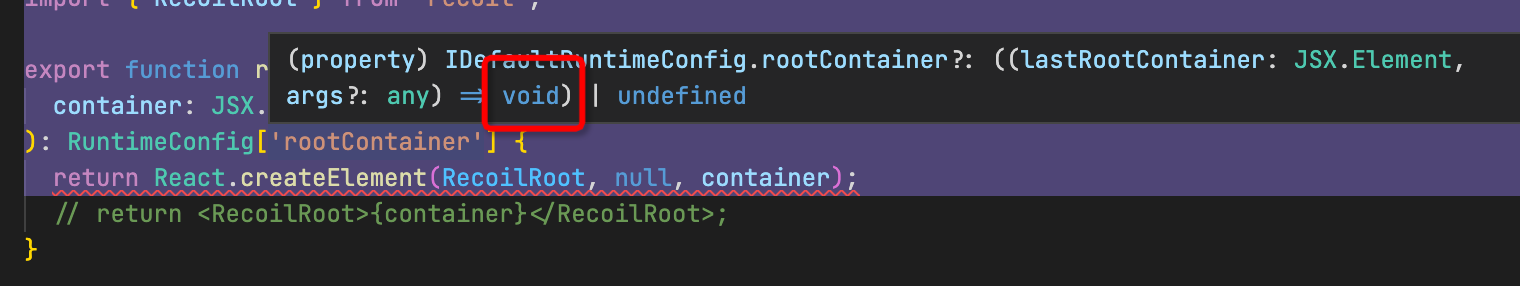 Bug 运行时配置项 Rootcontainer 返回类型错误 · Issue 9061 · Umijsumi · Github
