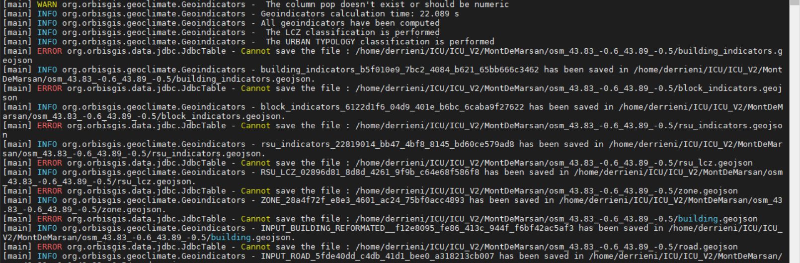 Problem geoclimate while saving files · Issue #797 · orbisgis/geoclimate · GitHub