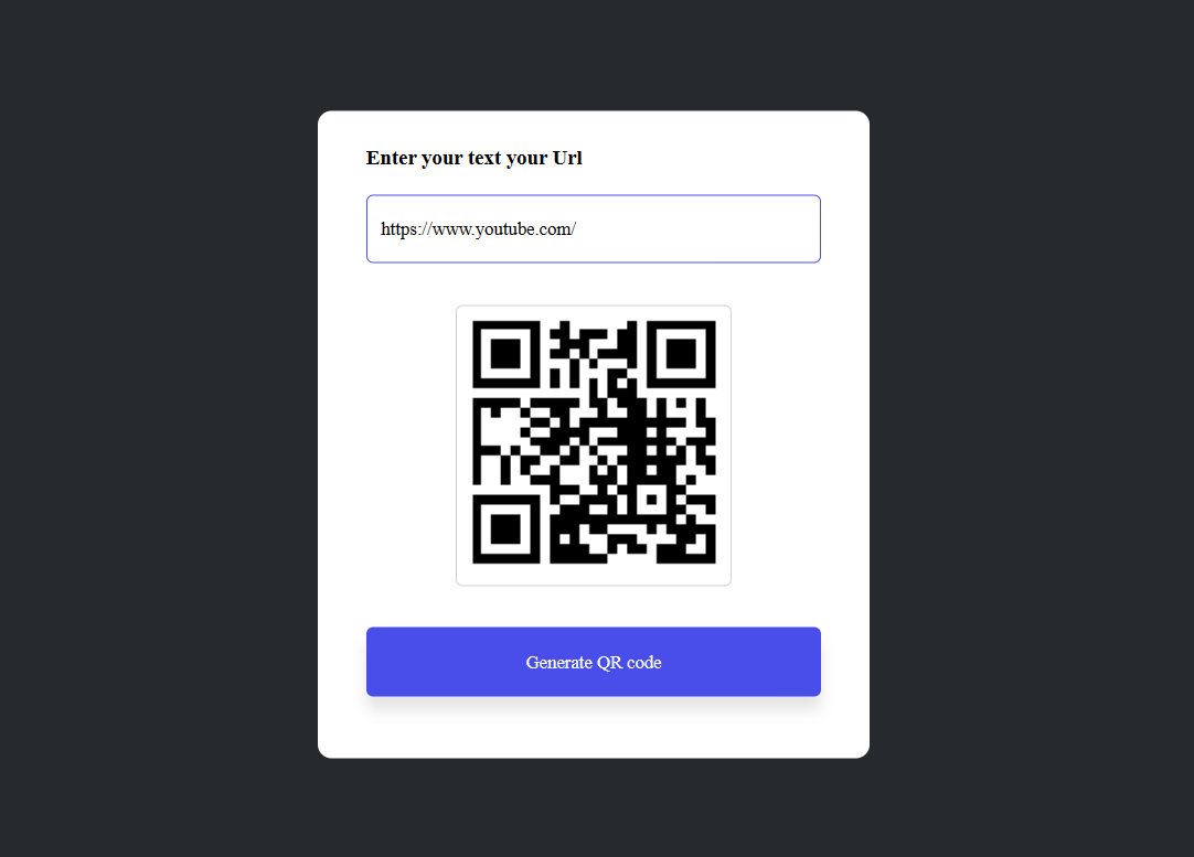GitHub - Hrx717/QRCode-Generator: Generate a unique qr-code for your ...