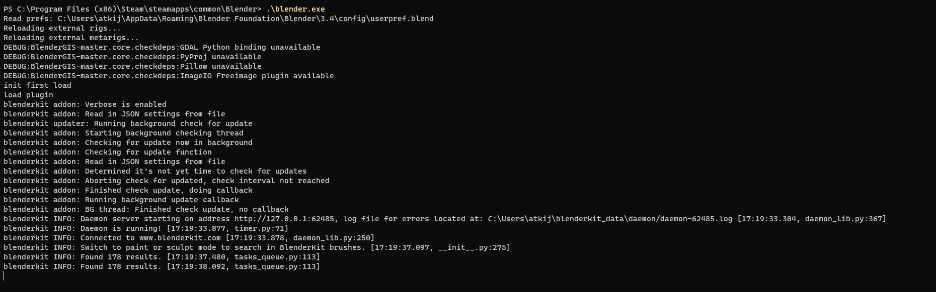 17 brushes and instant crash · Issue #445 · BlenderKit/BlenderKit · GitHub