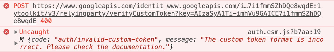 Keycloak, firebase.auth.signInWithCustomToken and invalid JWT · Issue #2031 · firebase/firebase ...