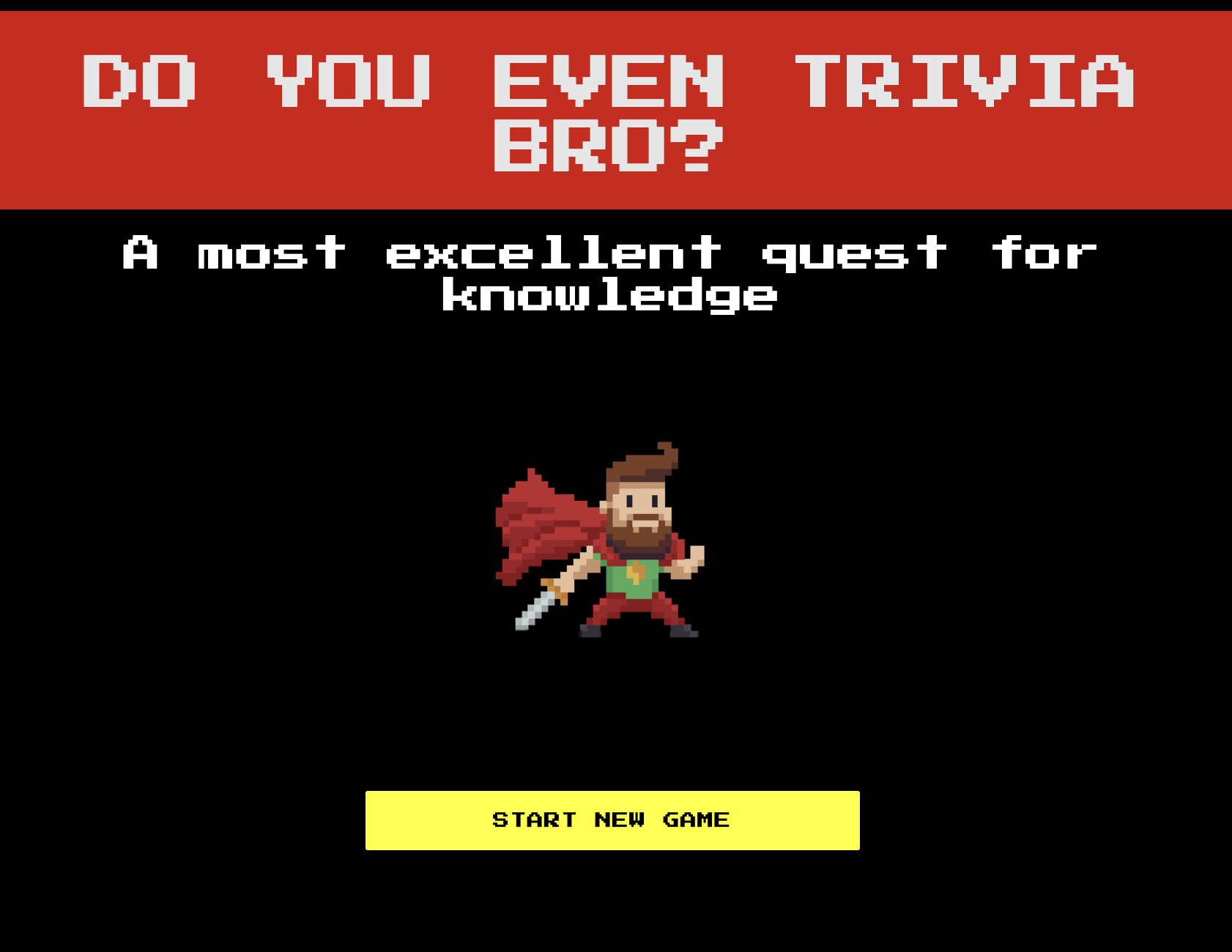 GitHub - JTruehitt/Do_You_Even_Trivia_Bro