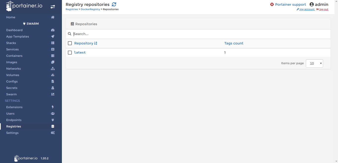 Add the ability to remove one or more repositories through registry ...