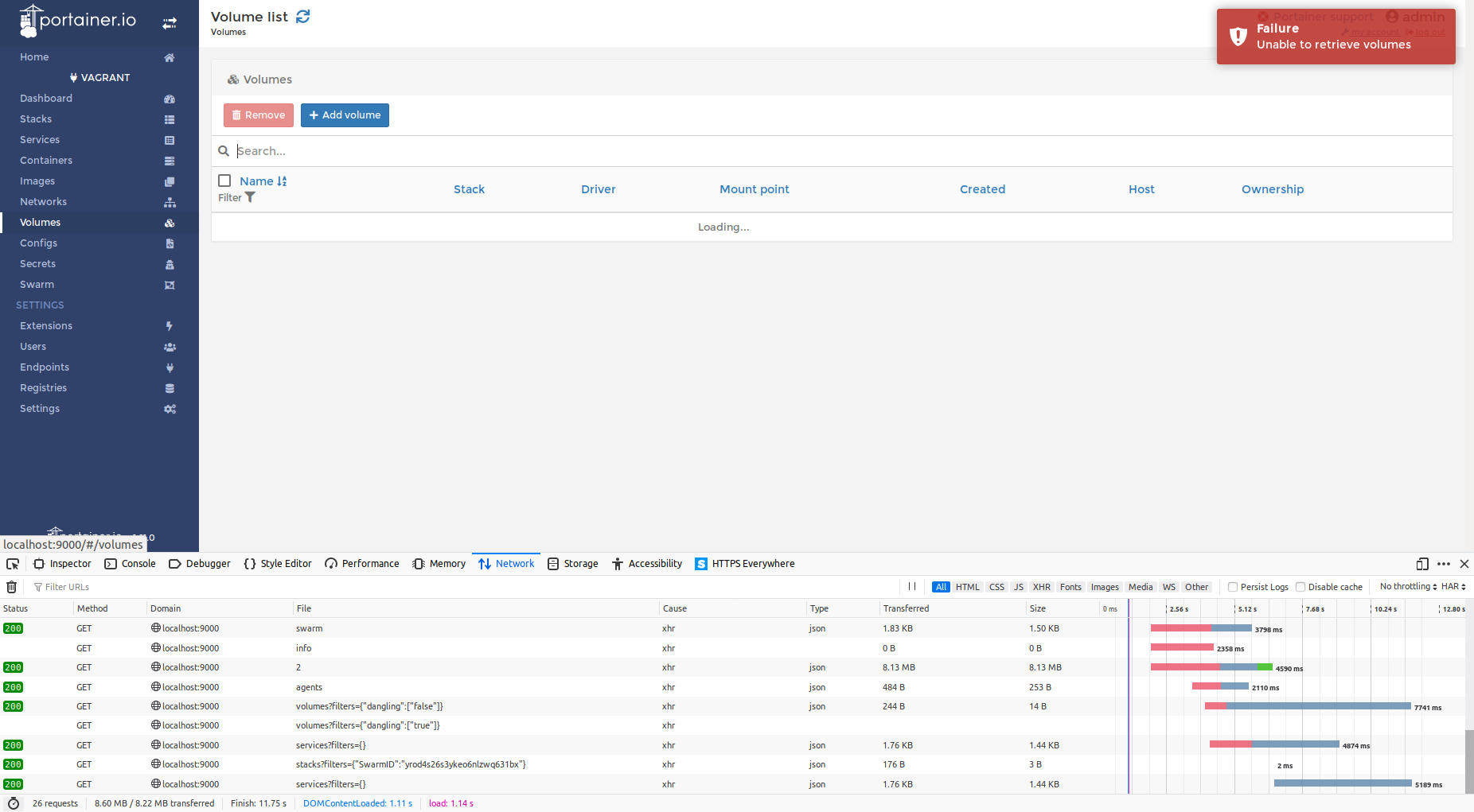 Portainer And Agent Have Errors When Docker Command Takes Longer Than 10 Seconds · Issue 2949 