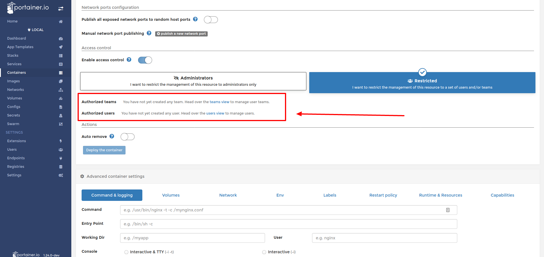 Improper grammar in Access-Control panel, Templates & Authentication ...