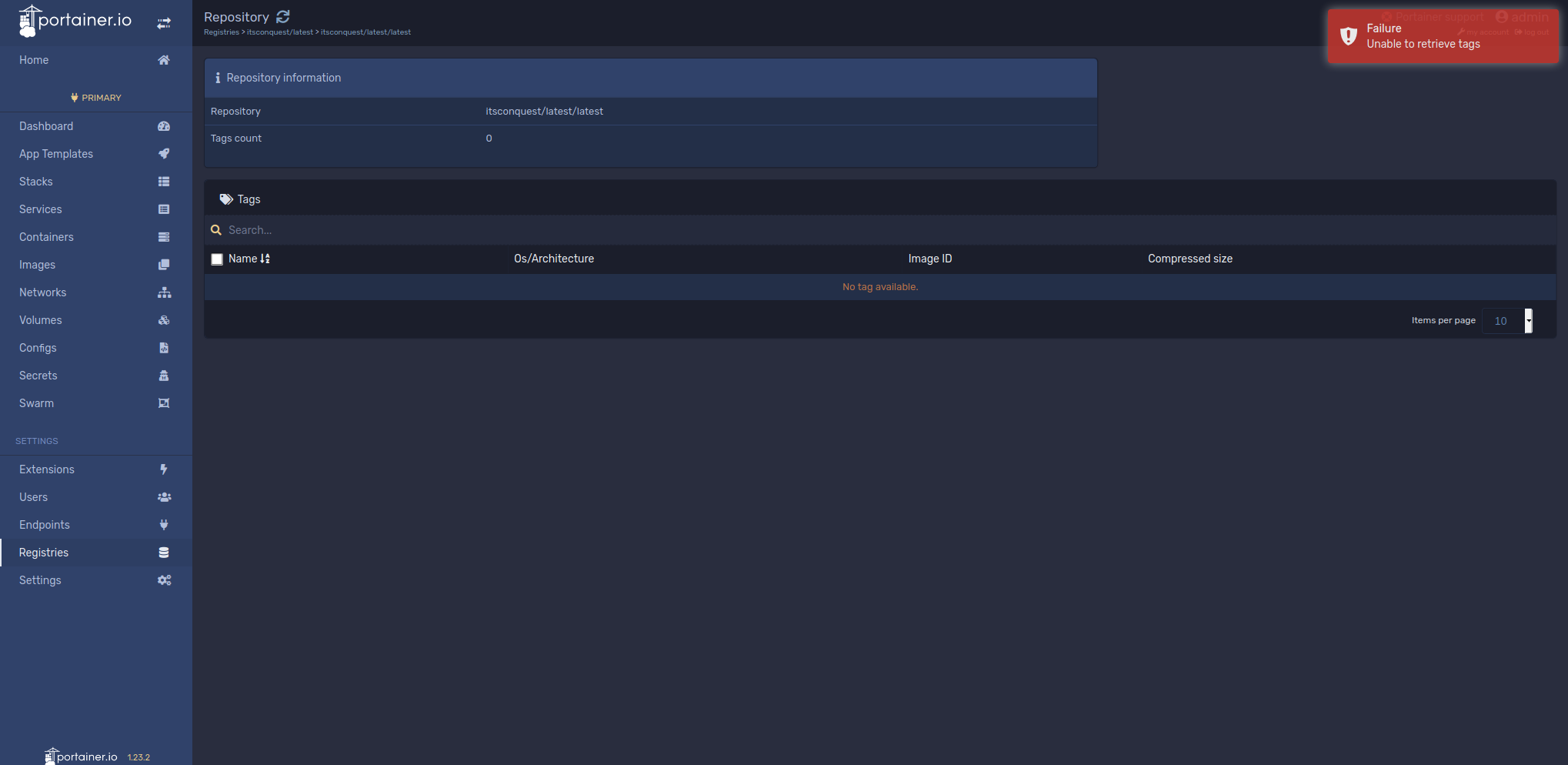 Deleting A Repo In A Gitlab Registry Still Shows It In The Ui · Issue