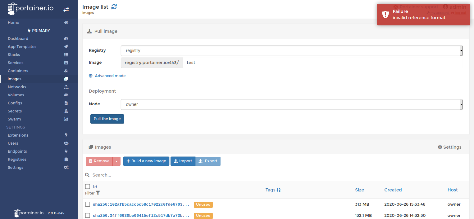 Prevent adding a trailing slash in a registry URL · Issue #3965 · portainer/portainer · GitHub