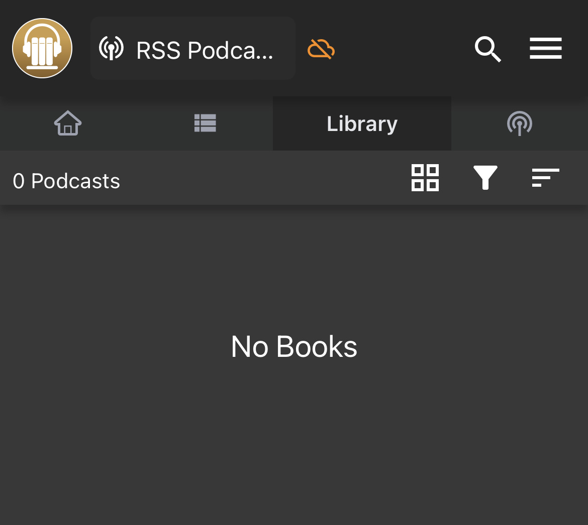 Podcast Library empty on iOS (0.9.63) · Issue #625 · advplyr/audiobookshelf-app · GitHub