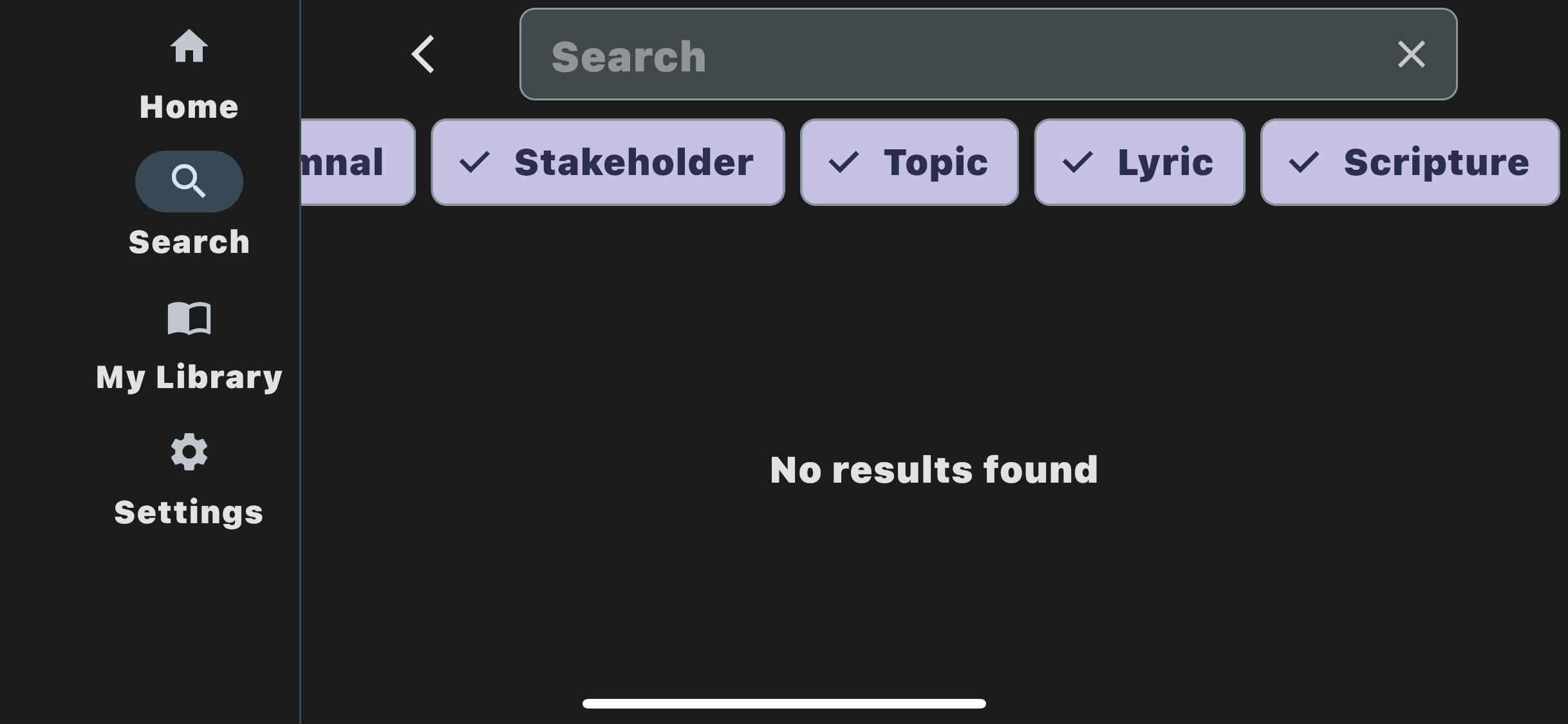 Issues with “My Library” after recent update · Issue #49 · hymns-for-worship/issues · GitHub