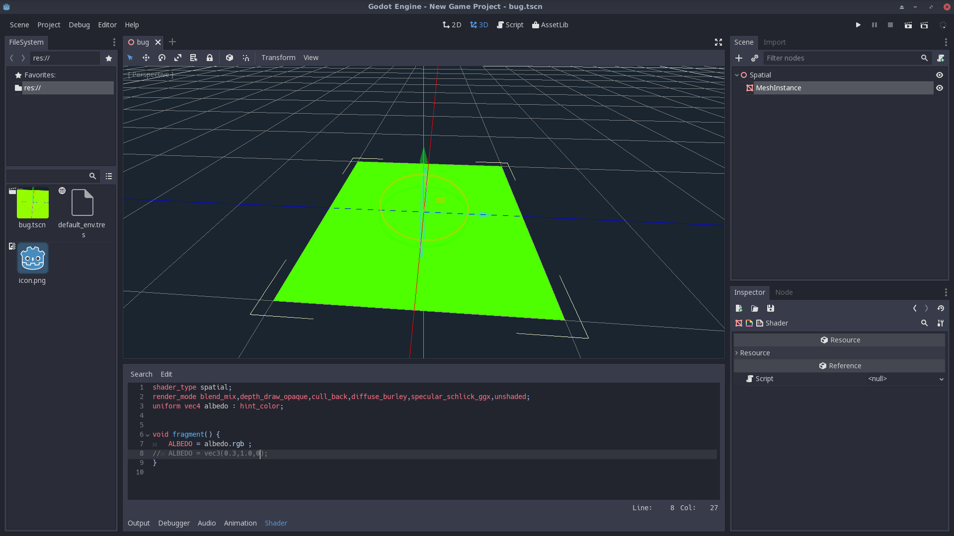 shader color value not right · Issue #19375 · godotengine/godot · GitHub