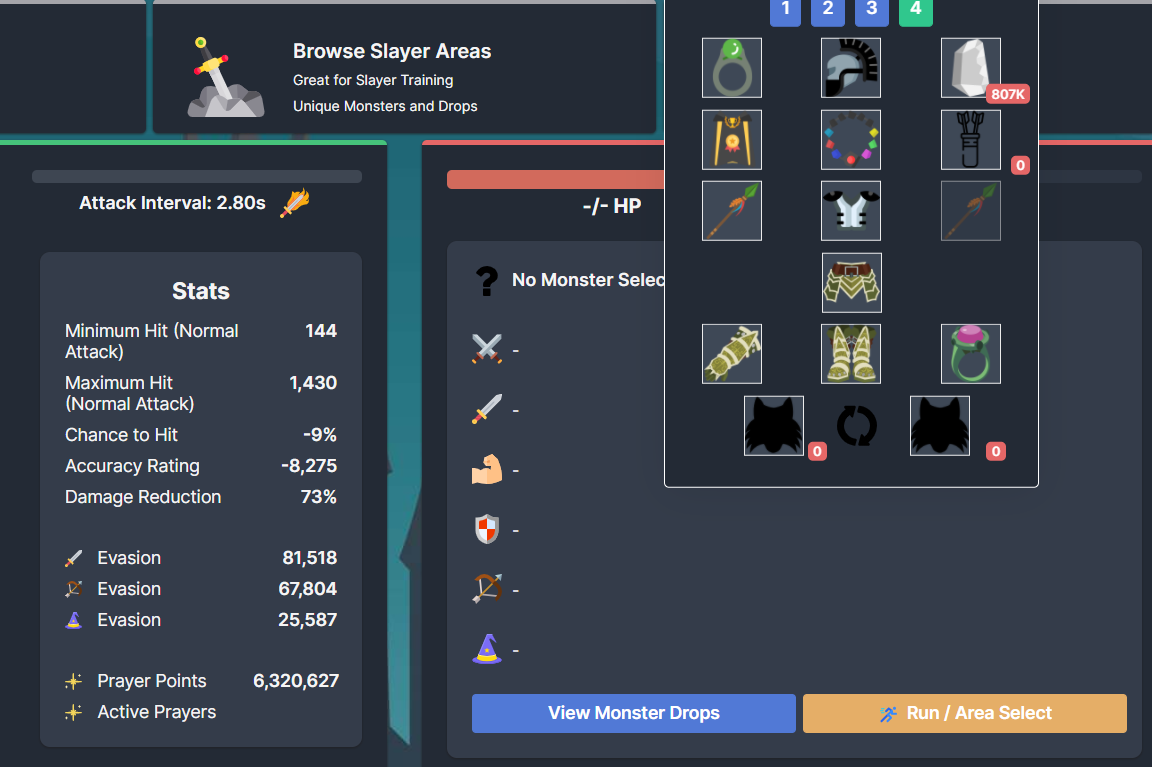 Bug Royal Toxins Spear Block Bonus Issue · Issue 3140 · Melvoridle 6367