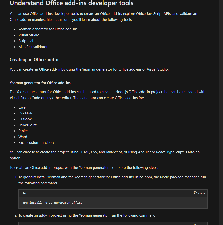 Extend Microsoft 365 – Fundamental course bug · Issue #2815 · MicrosoftDocs/feedback · GitHub