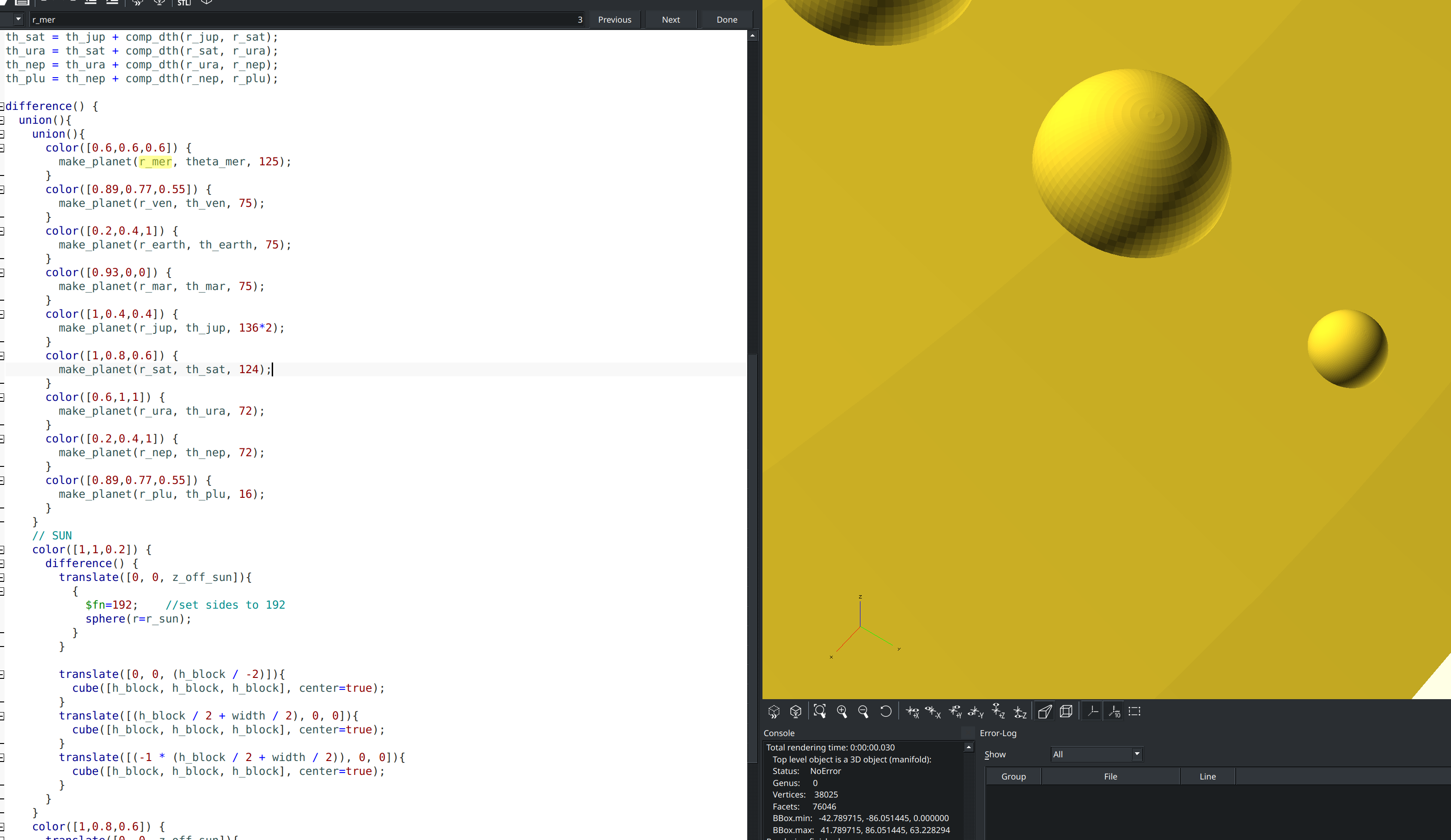 [Manifold] different fn numbers cause artifacts · Issue #4766 · openscad/openscad · GitHub