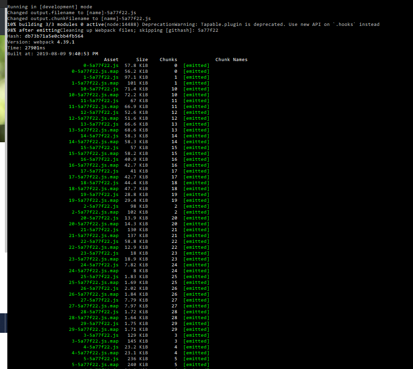 Upgrading Terser To 413 Genrates In Webpack Build Undefined Error · Issue 416 · Terser 