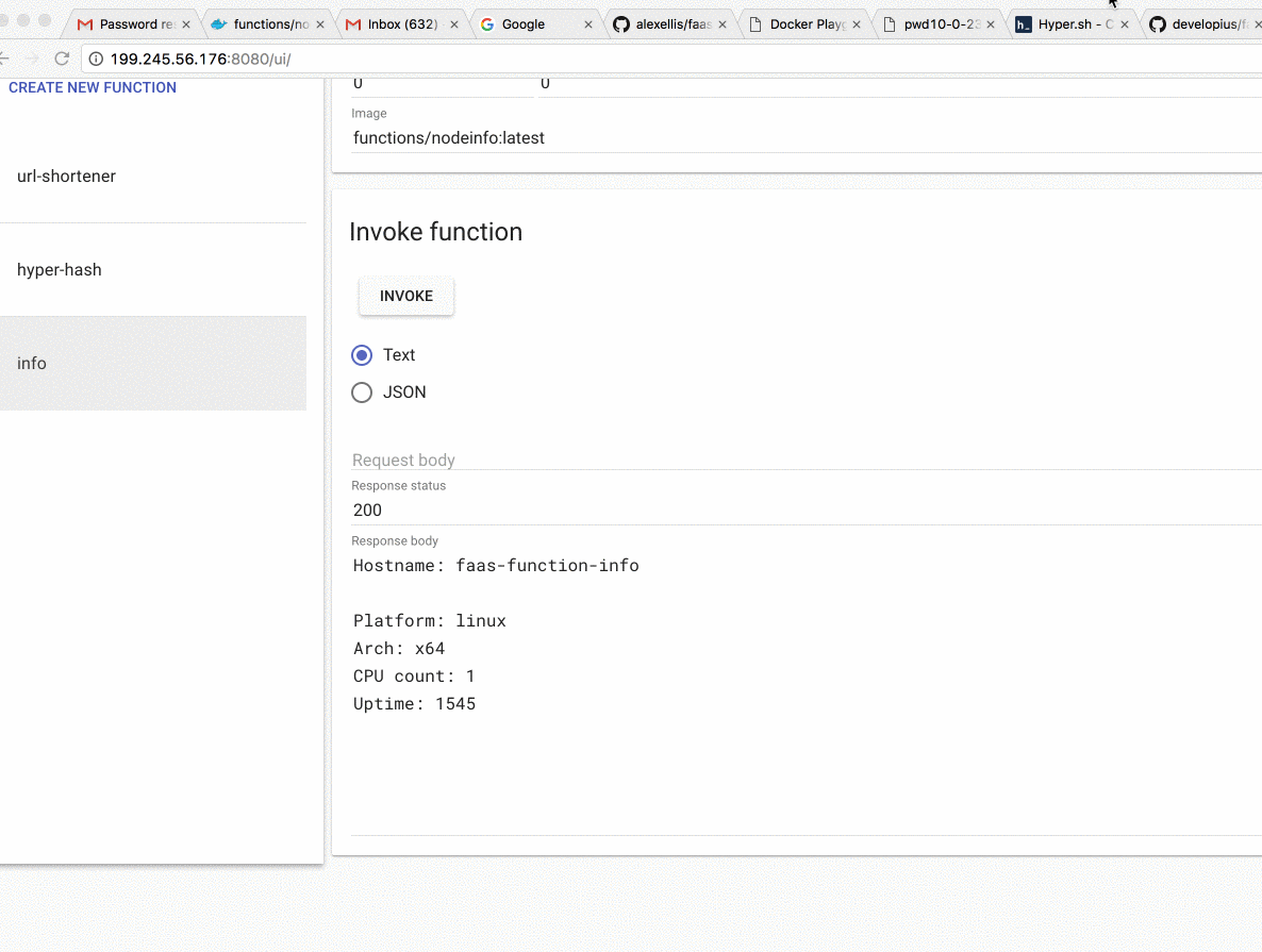 Integration: Hyper.sh provider · Issue #149 · openfaas/faas · GitHub