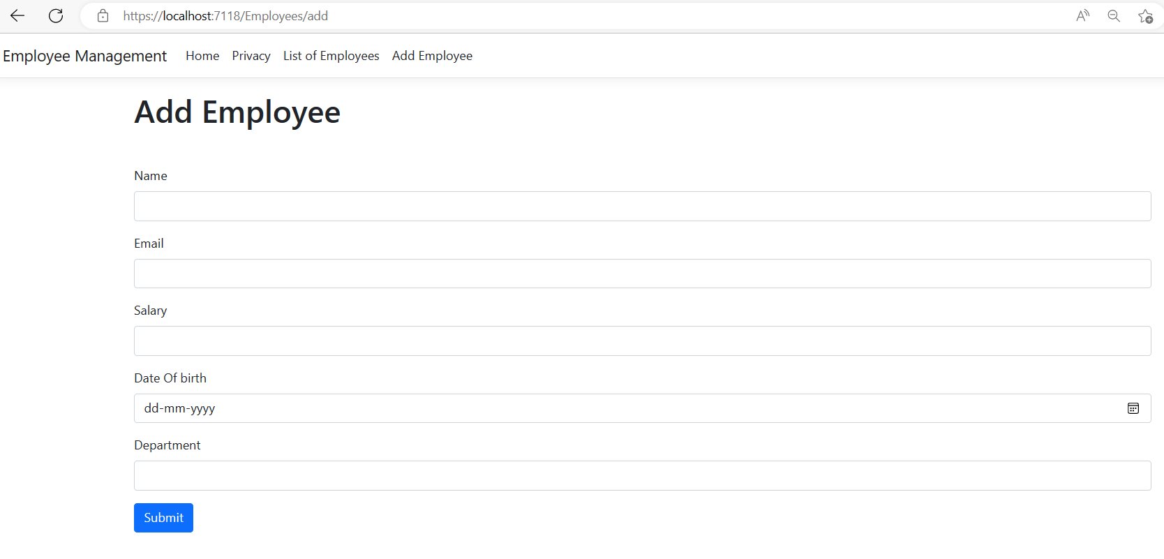 GitHub - pandurangfunde/Mini-Project-Employee-management-system