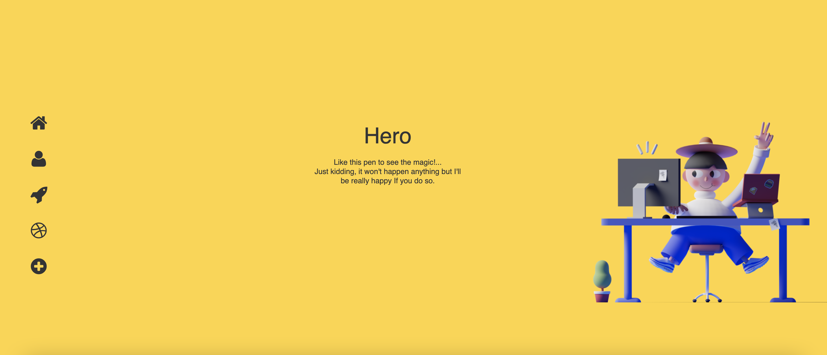 GitHub - ncfurca/Modern-Hero-Section: Clean & Bold Hero Section / Cover ...