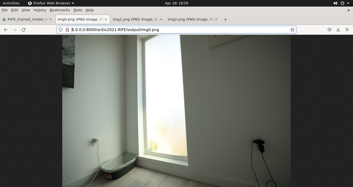 Issues when interpolating images or videos shot from different view angles · Issue #254 · hzwer ...