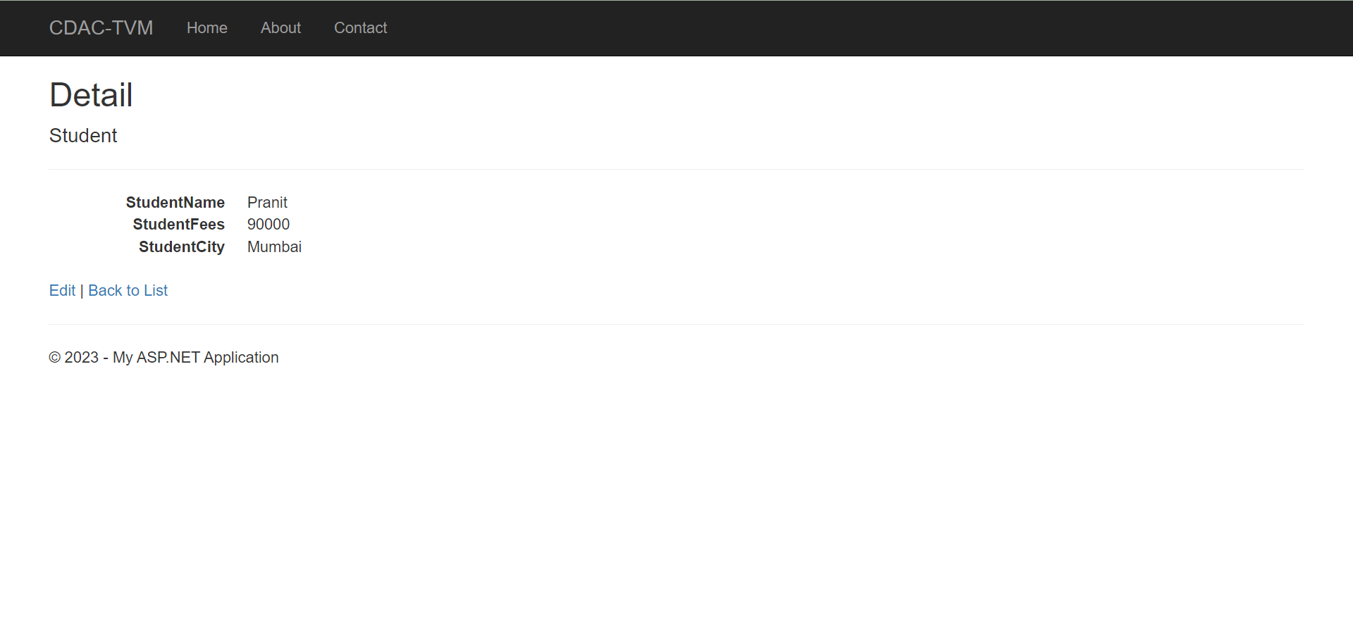 GitHub - pranit1398/DotnetMiniProject: The project is built using the ASP.NET MVC framework and ...