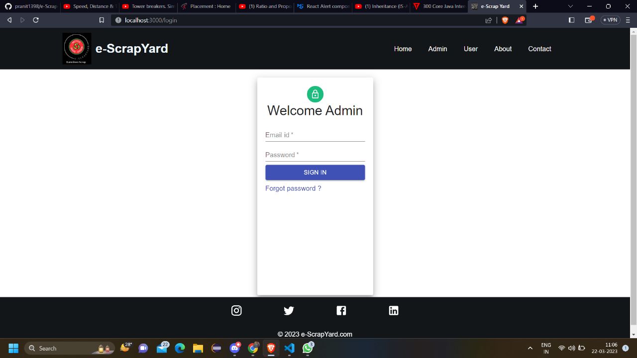GitHub - pranit1398/e-Scrap-Yard-: This is an online B2B marketplace connecting buyers with ...