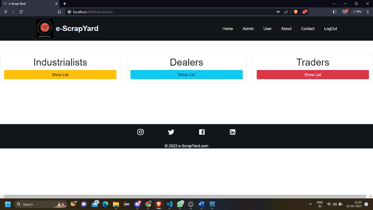 GitHub - pranit1398/e-Scrap-Yard-: This is an online B2B marketplace connecting buyers with ...