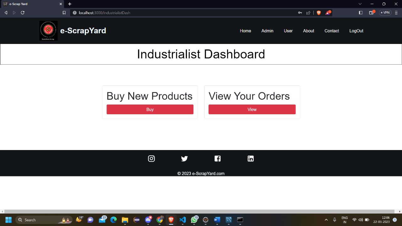 GitHub - pranit1398/e-Scrap-Yard-: This is an online B2B marketplace connecting buyers with ...