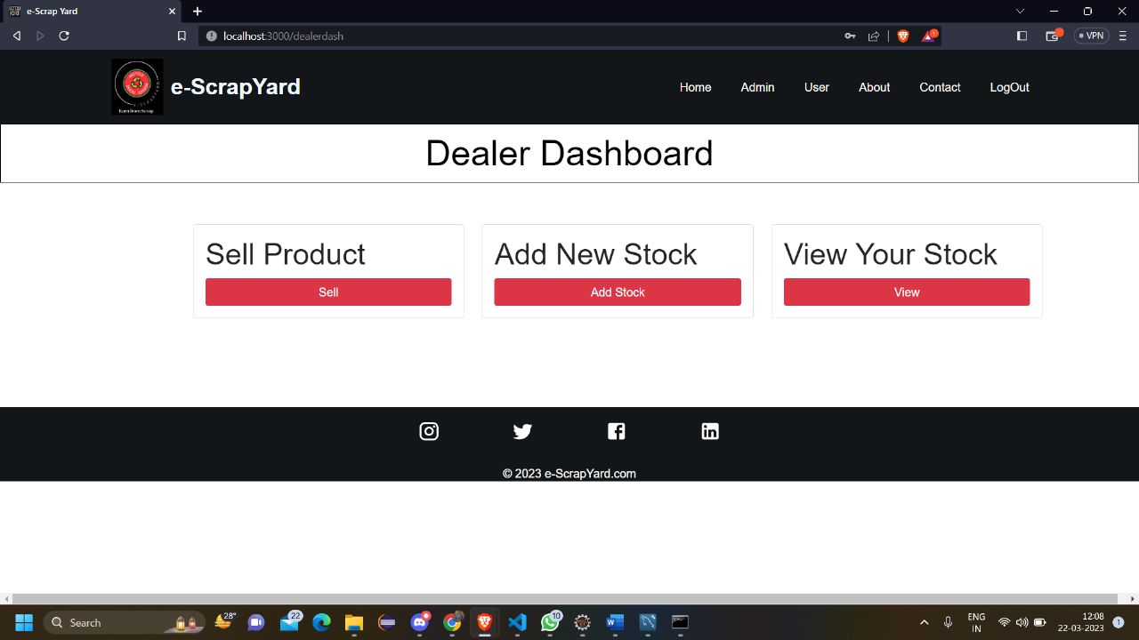 GitHub - pranit1398/e-Scrap-Yard-: This is an online B2B marketplace connecting buyers with ...