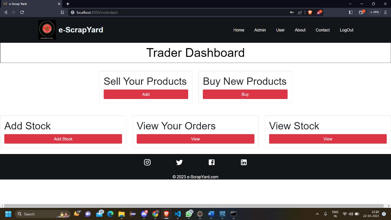 GitHub - pranit1398/e-Scrap-Yard-: This is an online B2B marketplace connecting buyers with ...