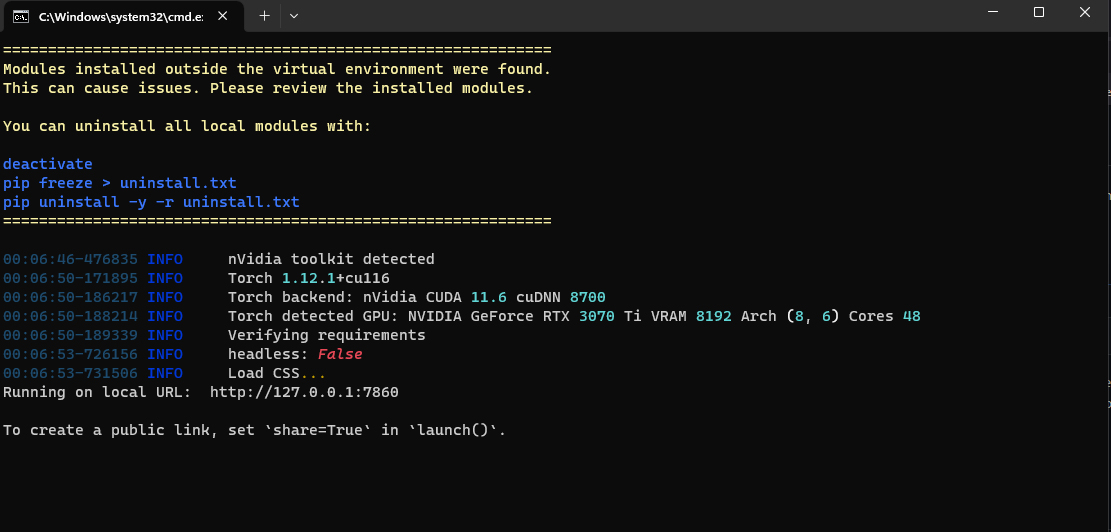 Link to CUDNN not working anymore + LORA training issue + Torch 2 ...