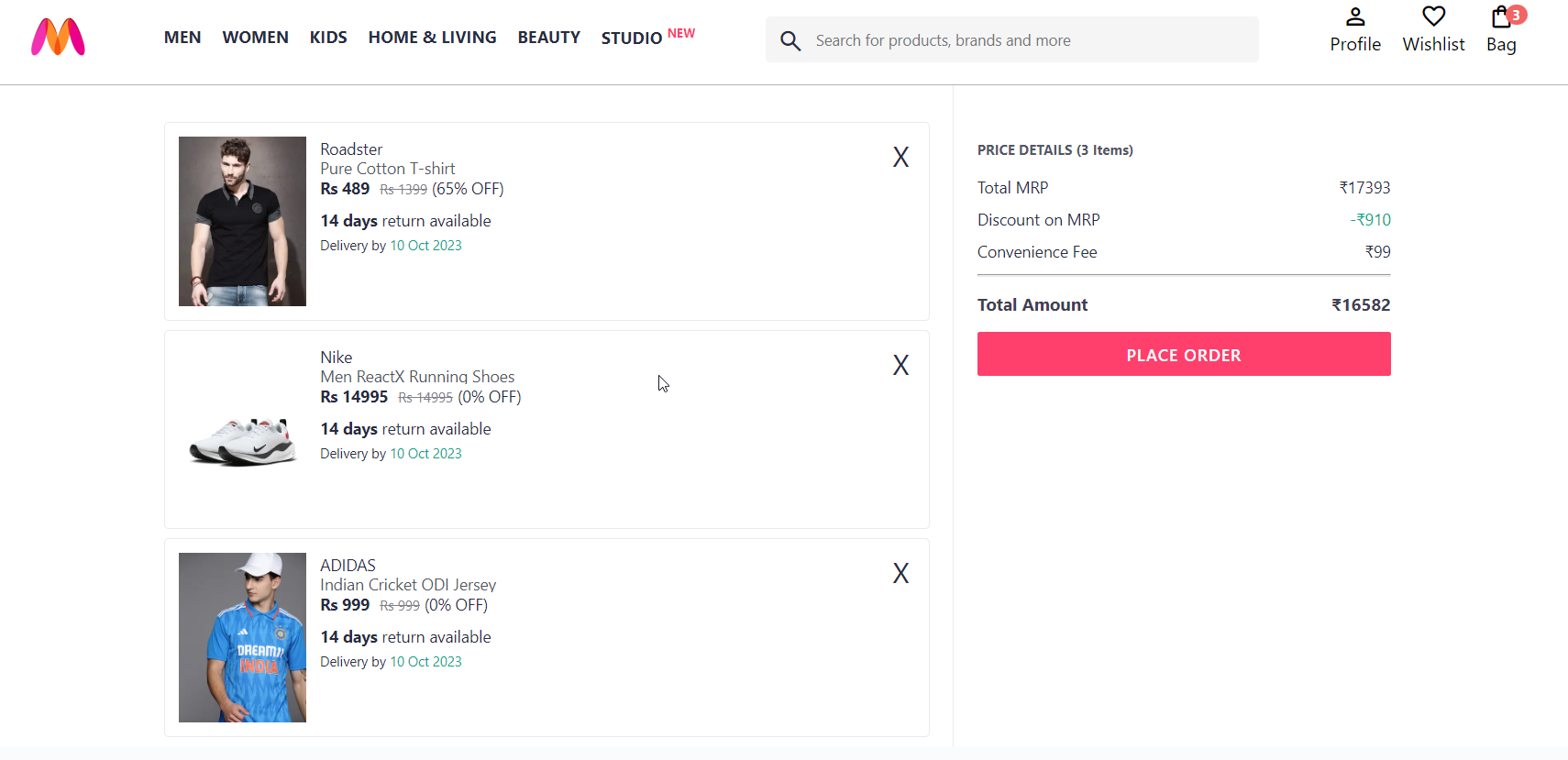 GitHub - SurajPokharkar/Myntra-functional-clone