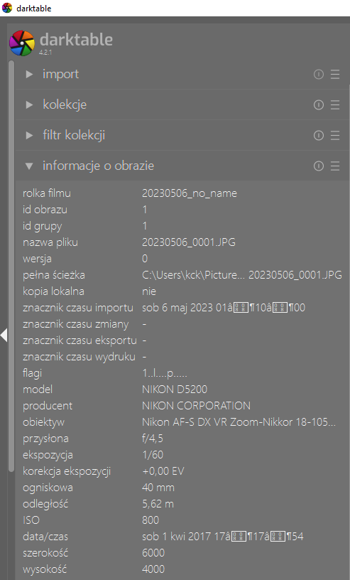 Labels In Image Information Section Are Corrupted When User Has Polish Language Windows 