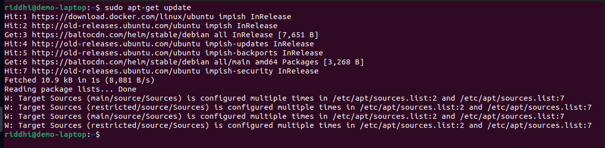 GitHub - riddhigala09/installing-helm: Demo to Install Helm on Ubuntu 21.10