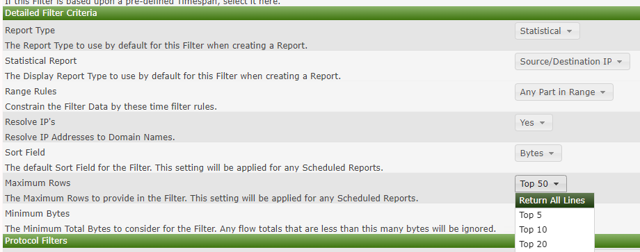 Report Filter Listener Print All Rows Not Working · Issue 85 · Cacti Plugin Flowview · Github
