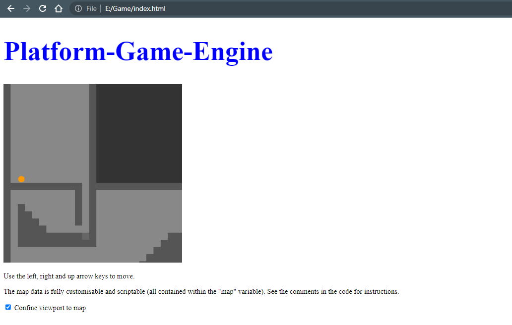 GitHub - smitaJailkar/Platform-Game-Engine