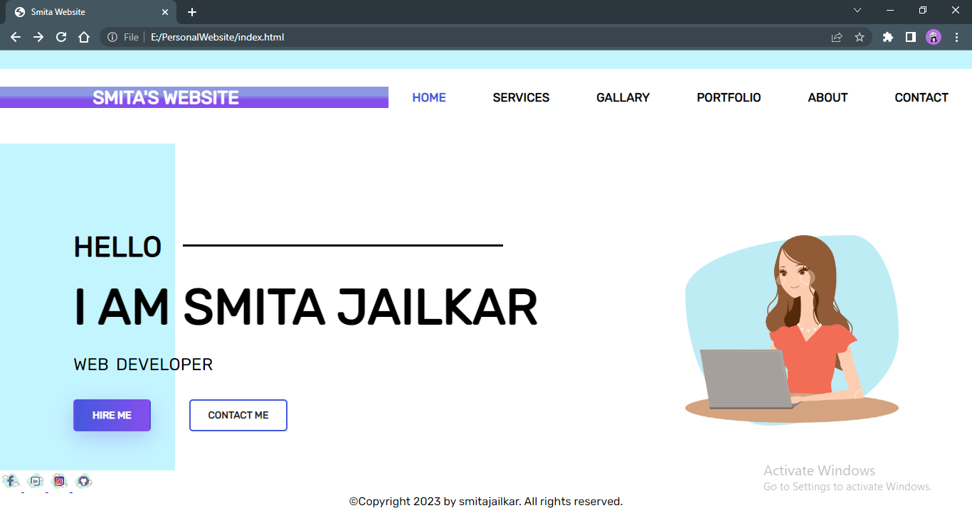 GitHub - smitaJailkar/MY-Website