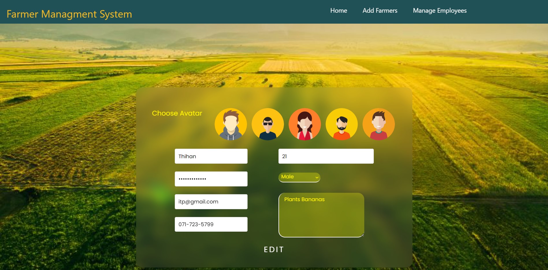 GitHub - disiraThihan/MERN-stack-Employee-managment-system-fro-the-Agriculturl-services: This ...