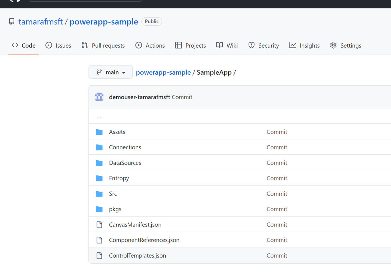 GitHub - demouser2-tamarafmsft/powerapp-sample2