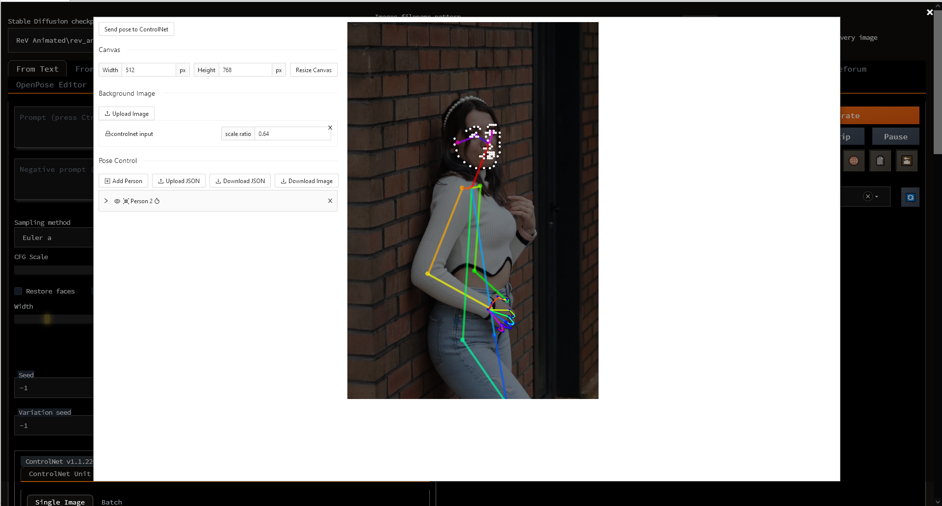 [Bug]: Page scrolling when space bar is pressed · Issue #7 · huchenlei/sd-webui-openpose-editor ...