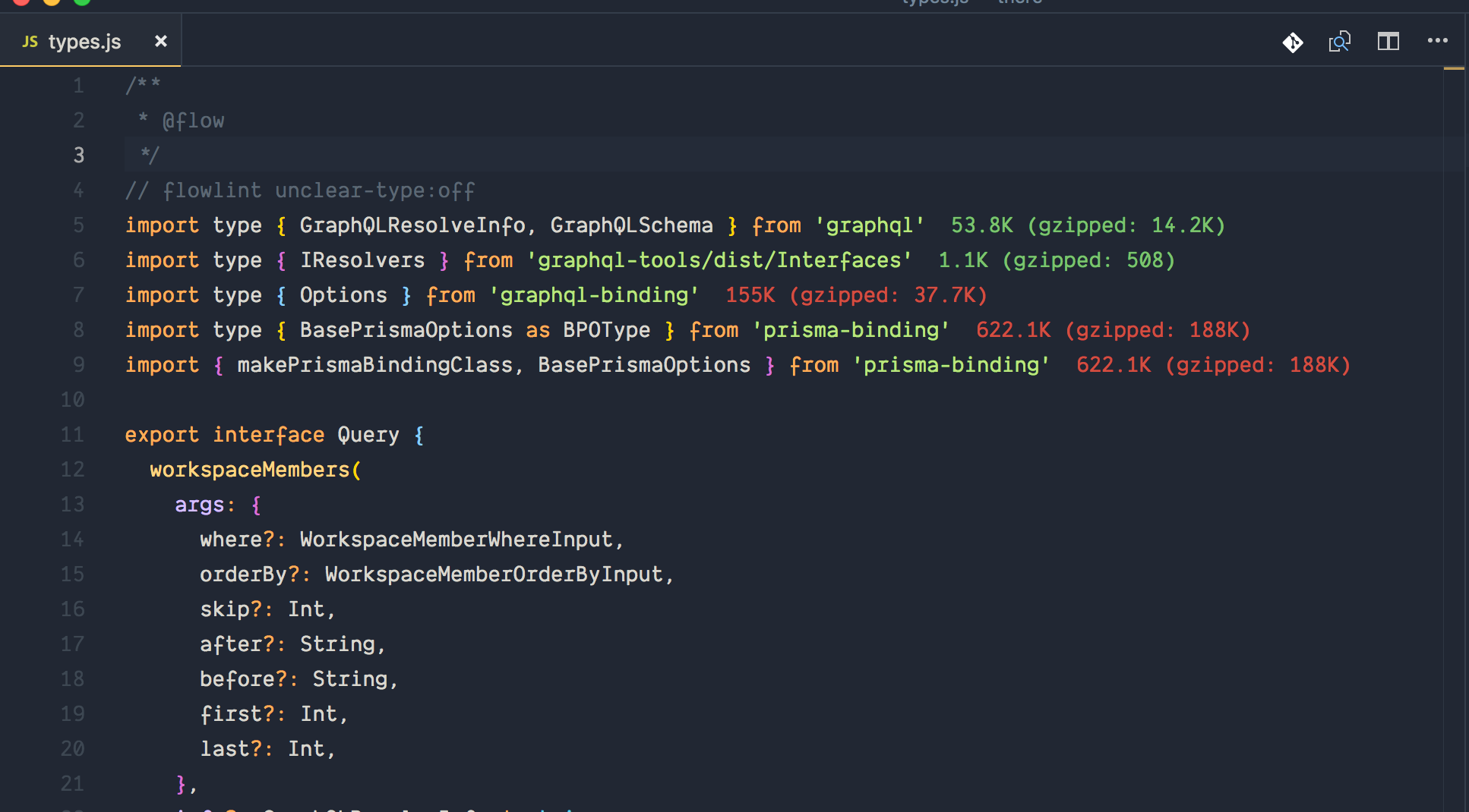 [flow] Turn Off Unclear Type Lint Rule Or Don T Use `any` Or Other Unclear Types · Issue