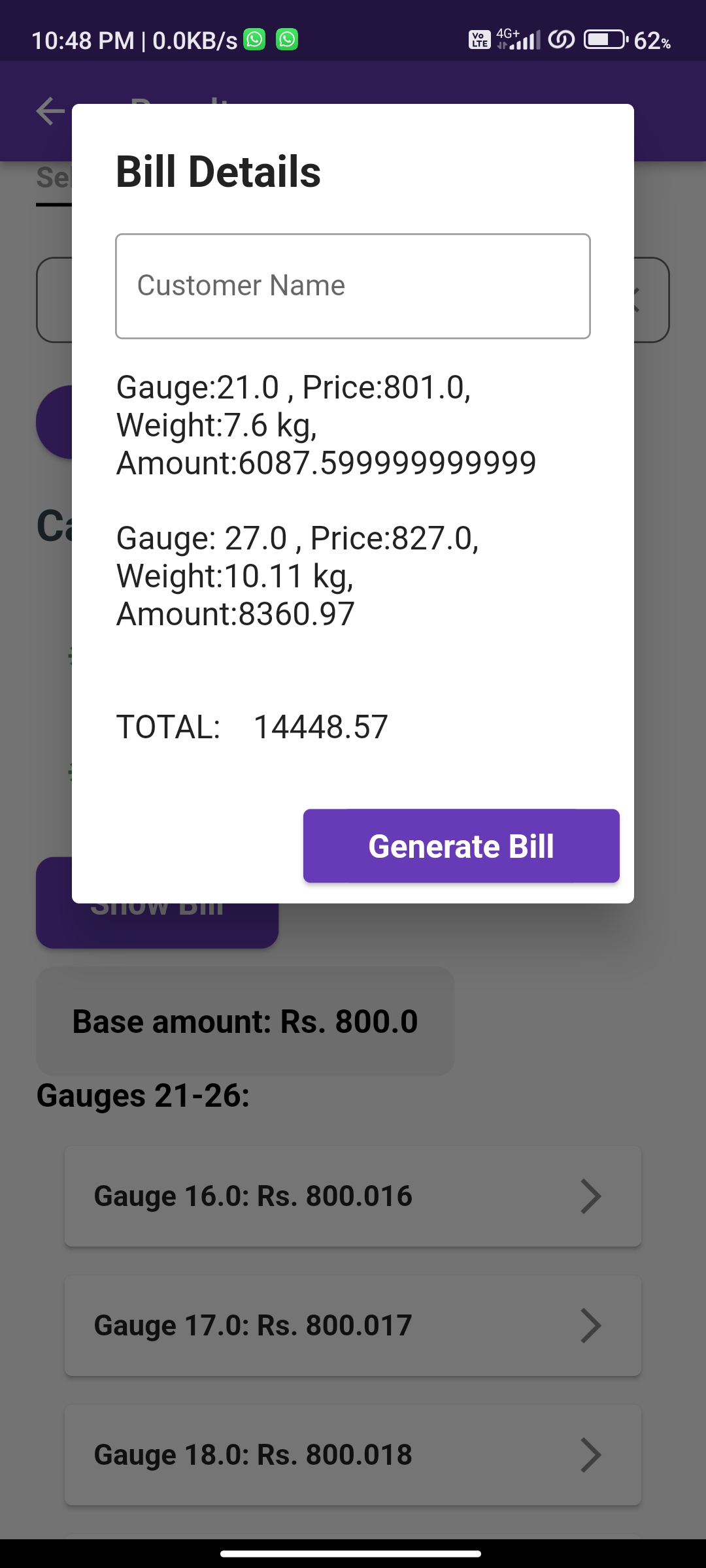 GitHub - Vaibhav2968/bill_generator