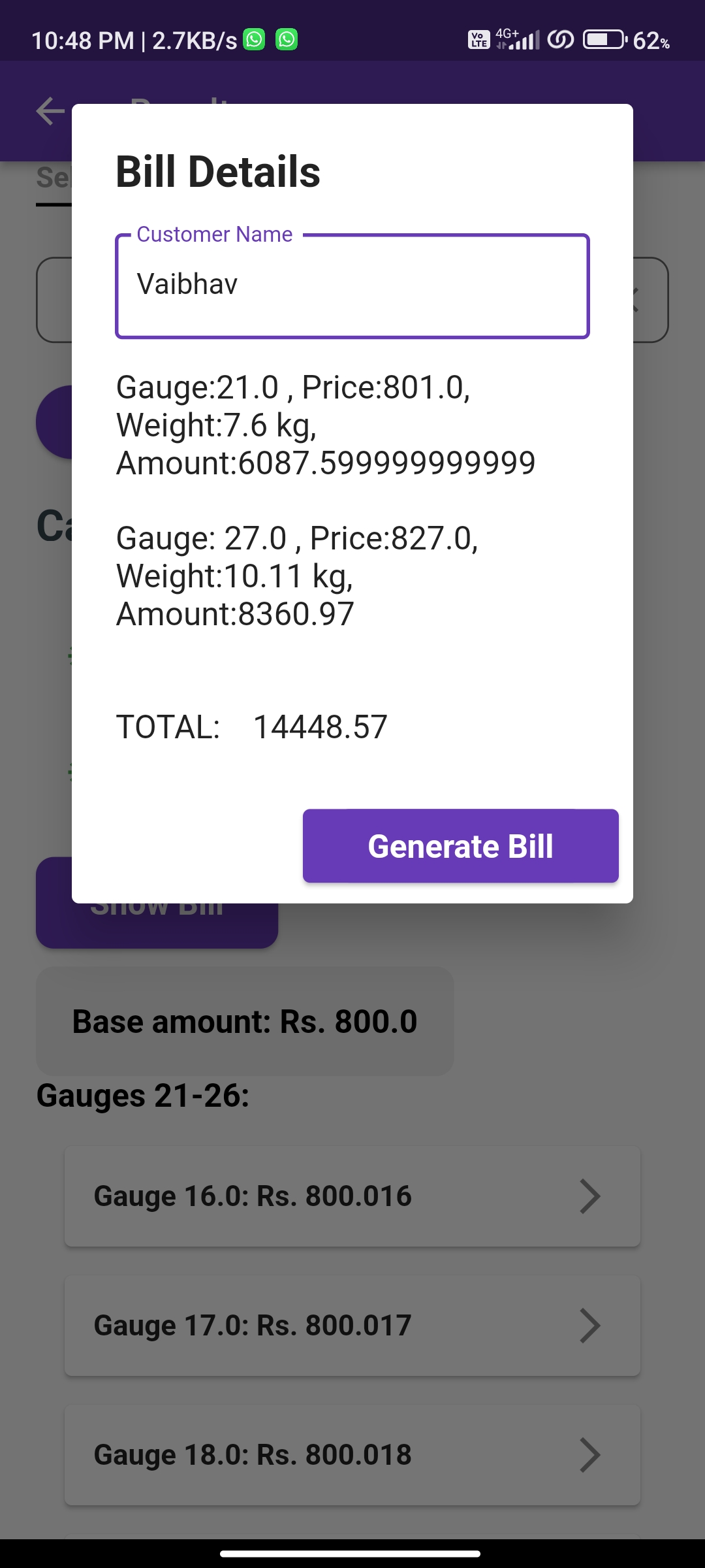 GitHub - Vaibhav2968/bill_generator
