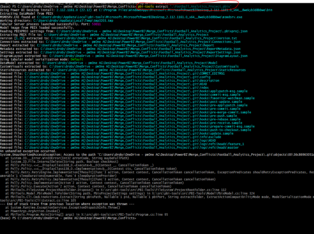 Unauthorized Access Exception · Issue 236 · Pbi Toolspbi Tools · Github 