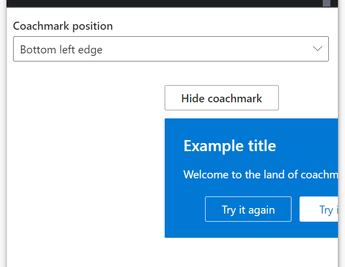 Coachmark teaching callouts are not viewport-aware · Issue #22259 ...